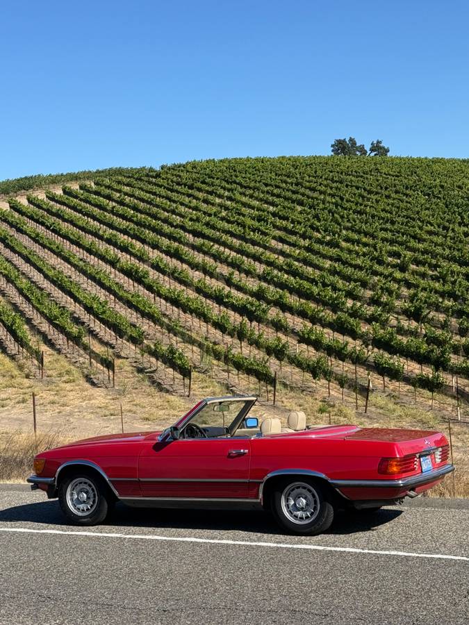 85 mercedes 280sl euro 5spd 1985 à vendre 21 500