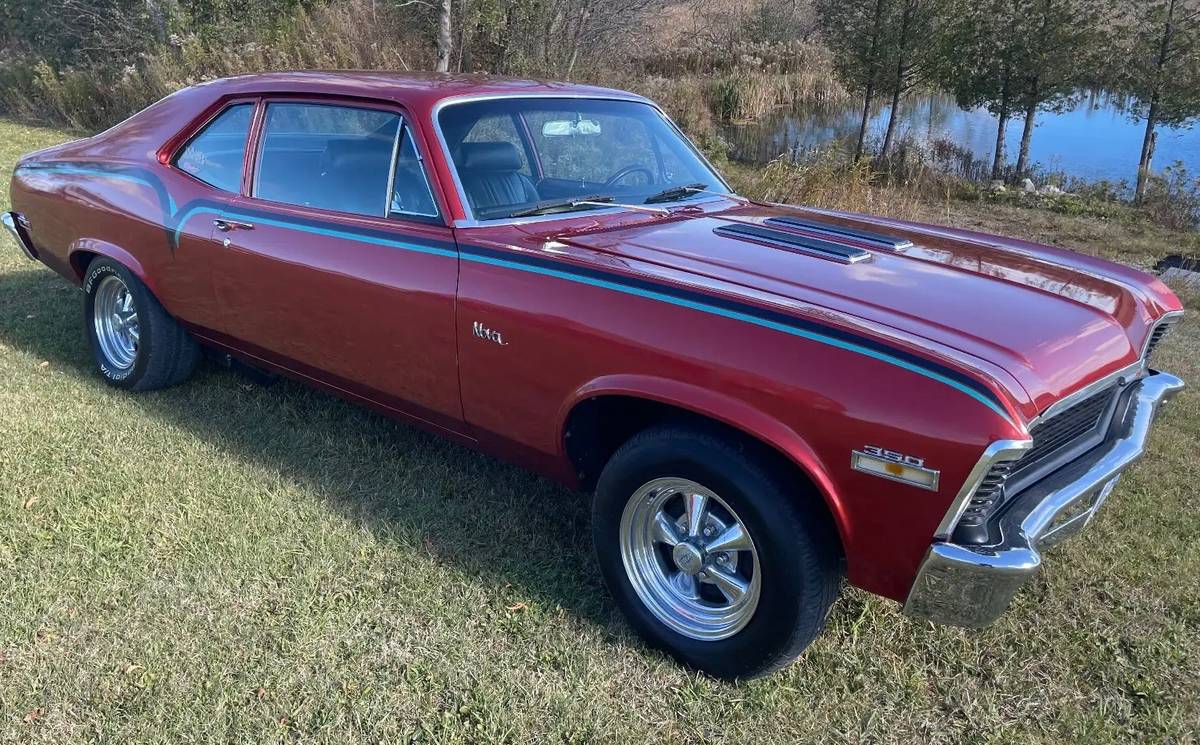 Super sport chevy nova 1972 à vendre 32 500