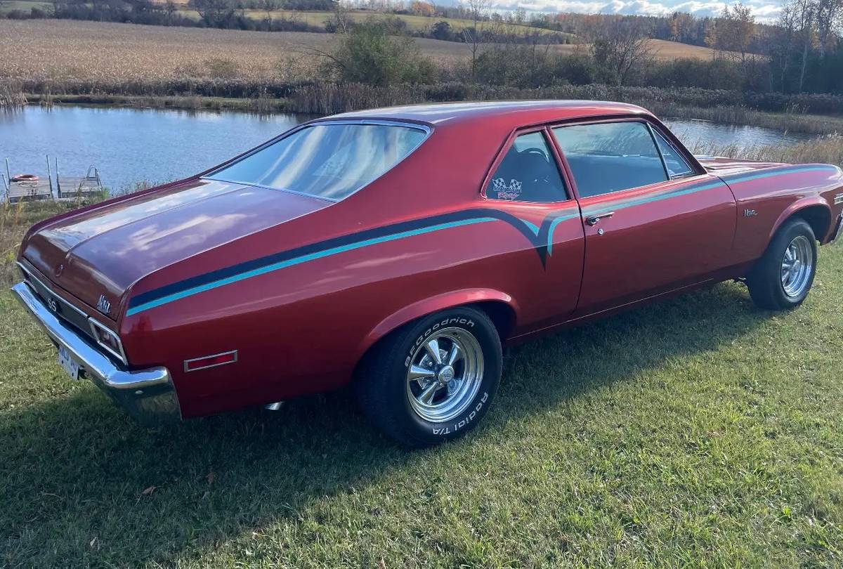 Super sport chevy nova 1972 à vendre 32 500